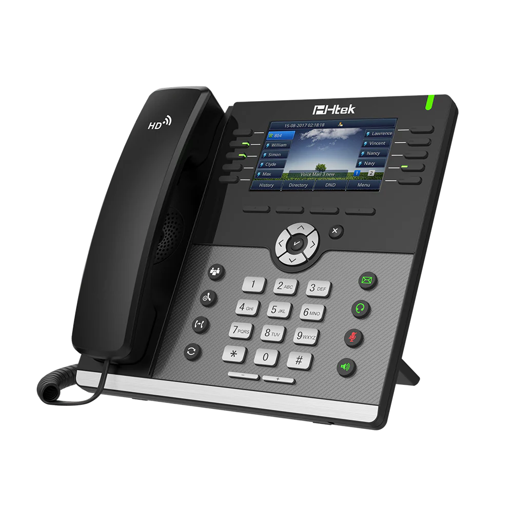 Htek UC926 Gigabit Color IP Phone – Ziestech Inc